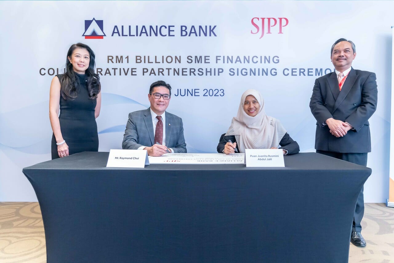 Alliance Bank, SJPP Collaborate To Bring RM1 Billion Financing To SMEs ...
