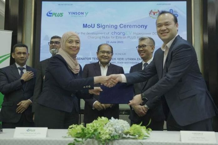 Yinson To Establish Fast Charging Hub Along Plus Highway