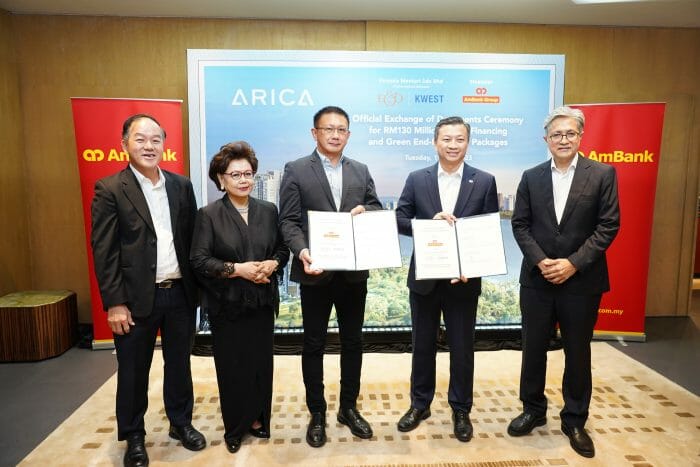 AmBank Grants RM130 Million Green Financing For PMSB Arica Project