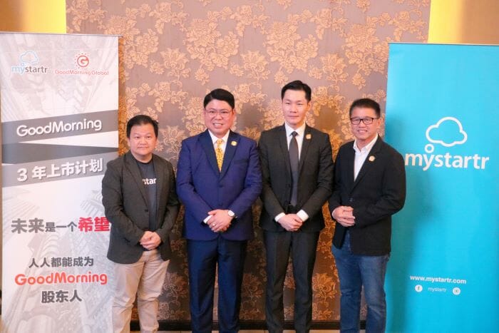 GoodMorning Global Raises RM20 Million On MyStartr Crowdfunding Platform