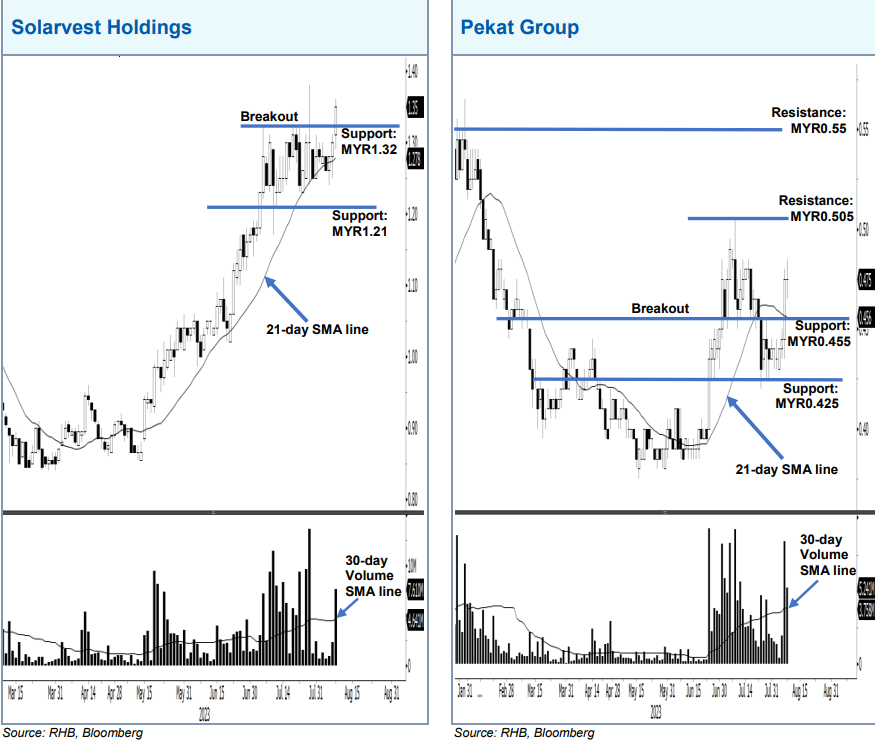 Stock Picks Of The Day - Solarvest Holdings, Pekat Group - BusinessToday