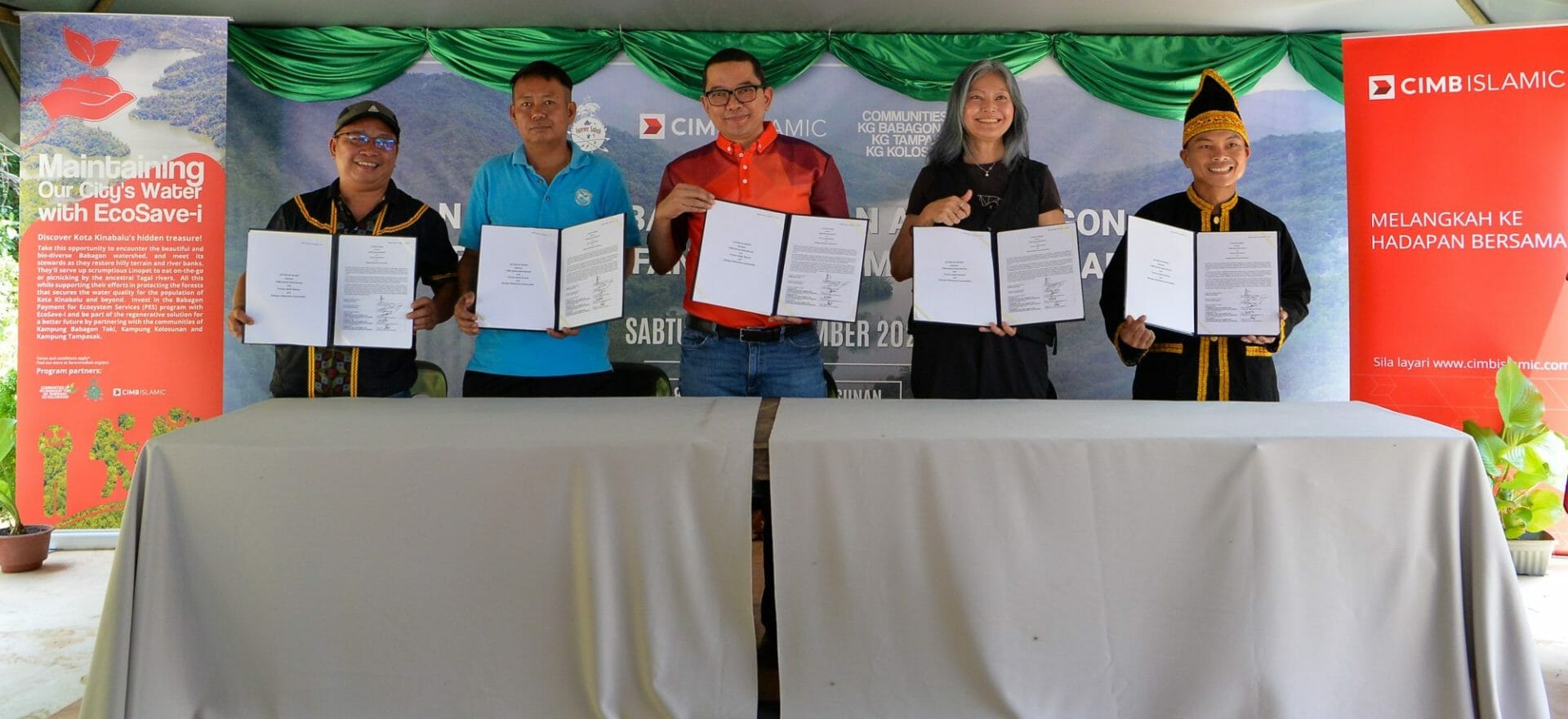 Reviving Babagon Water Catchment: Forever Sabah, CIMB Islamic's ...