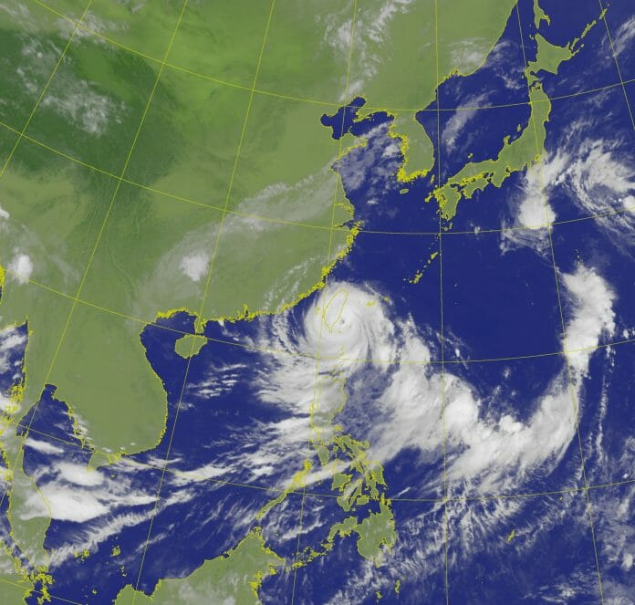 Taiwan Under Attack From Typhoon Haikui, Thousands Evacuated, Flights ...