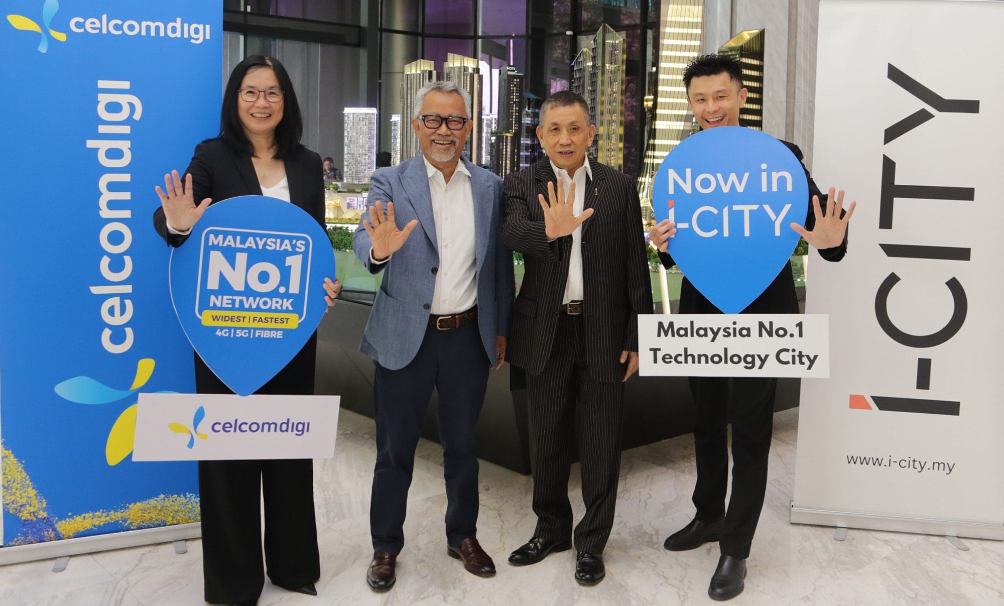 CelcomDigi, i-City Team Up For Smart City Transformation With 5G, High ...
