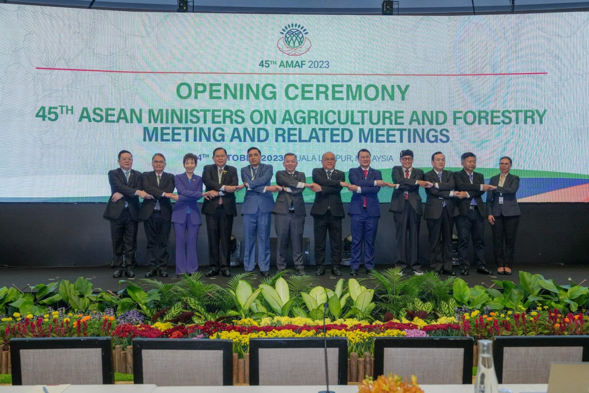 45th Asean Agriculture And Forestry Meeting Opens In Kuala Lumpur