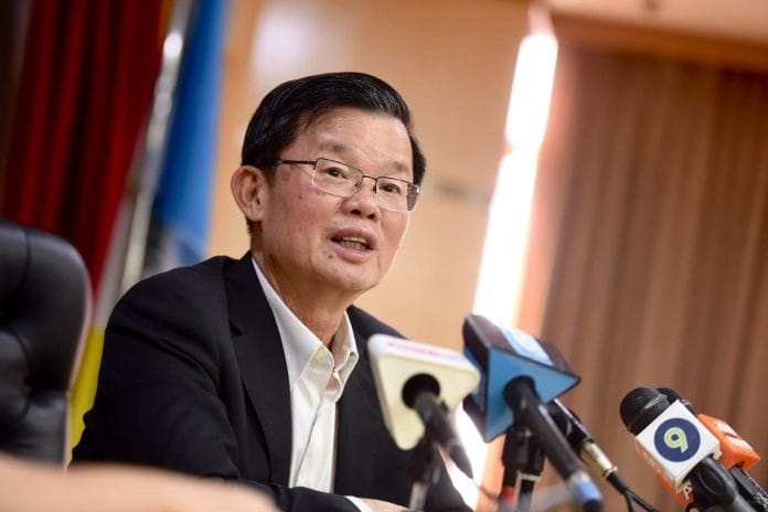 Penang CM To Take Legal Action Against Tan Sri Tan Kok Ping