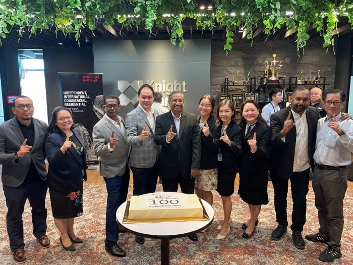 Knight Frank Hits Century Mark In Building Management