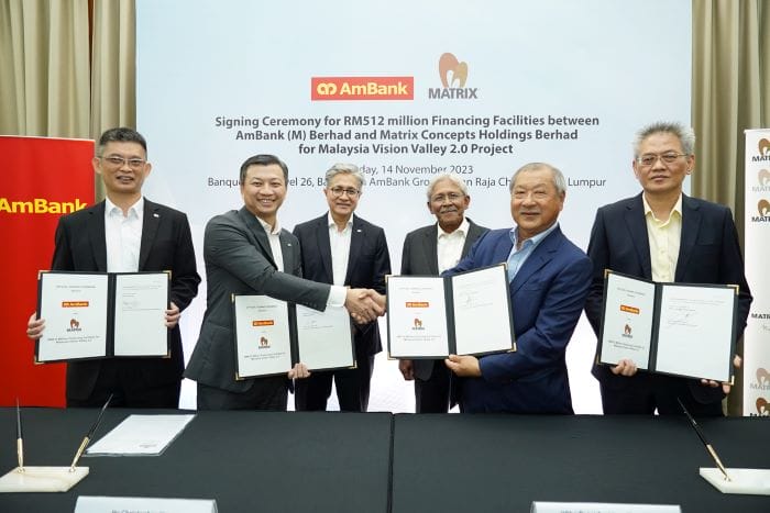 AmBank Grants RM512 Million Financing To Matrix Concepts For Housing ...