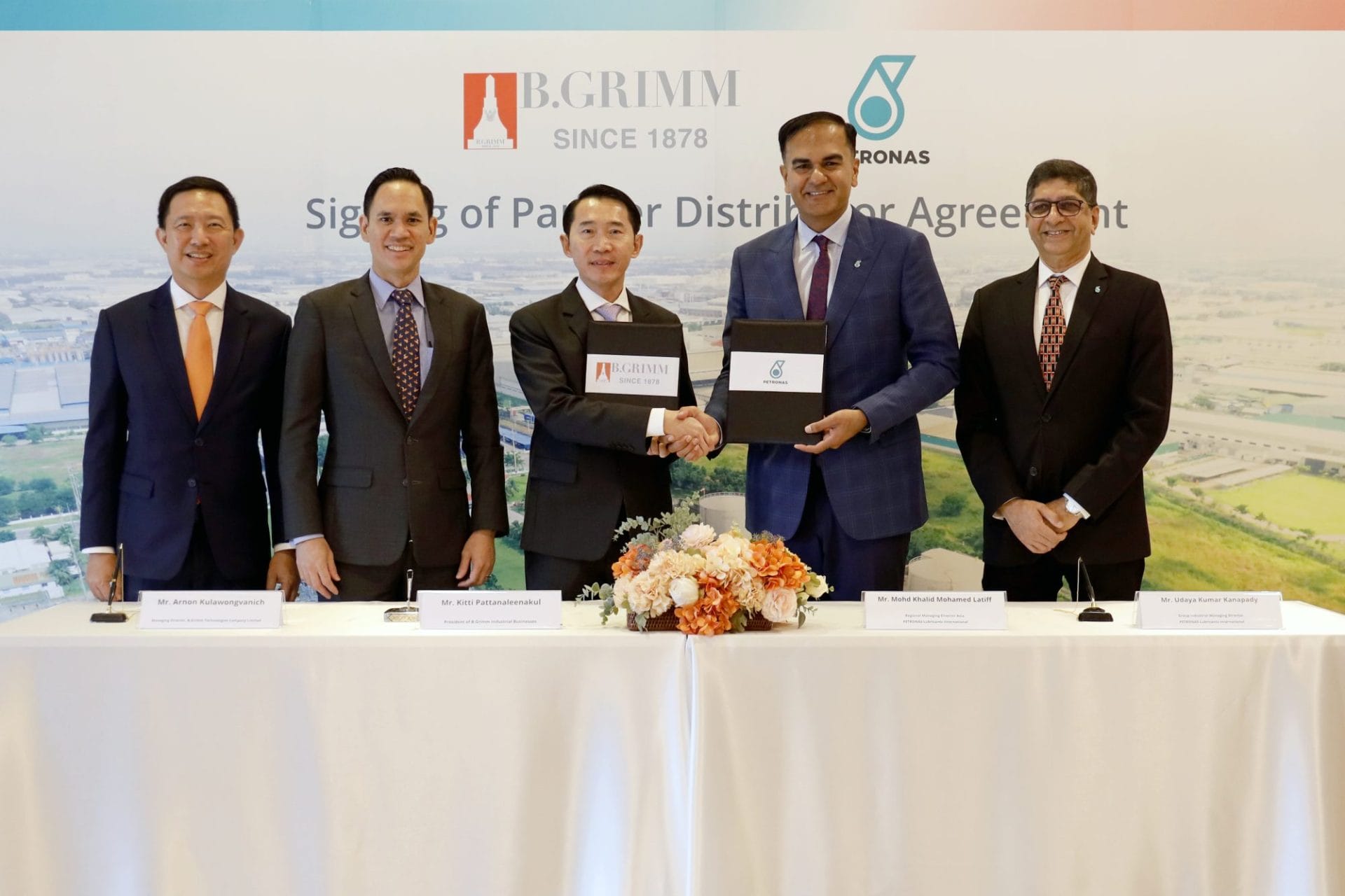 B.Grimm Joins Forces With Petronas Lubricants To Explore Opportunities In Southeast Asia ...