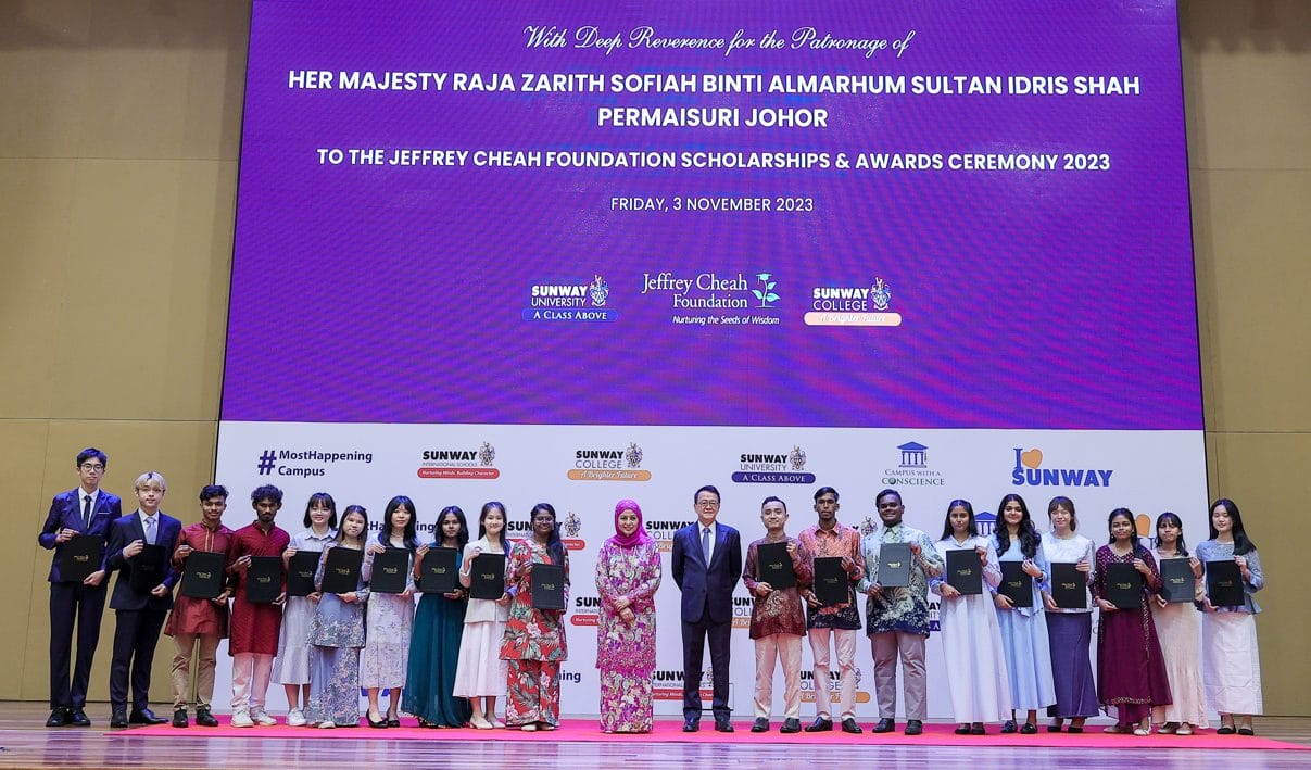 Jeffrey Cheah Foundation Awards RM52 Million In Scholarships For 2023 ...
