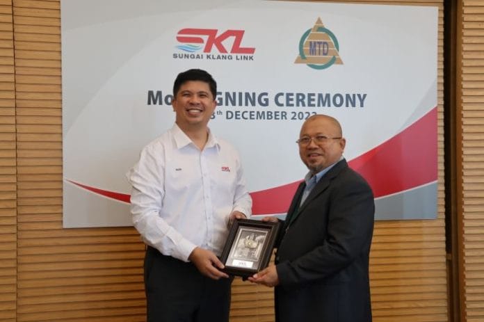 SKL, MTD Sign MOU On To Be Approved Elevated Highway Along Klang River