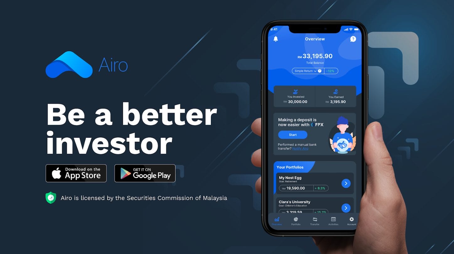 Airo Launches as Malaysia's First Actively Managed Digital Investment Platform - BusinessToday