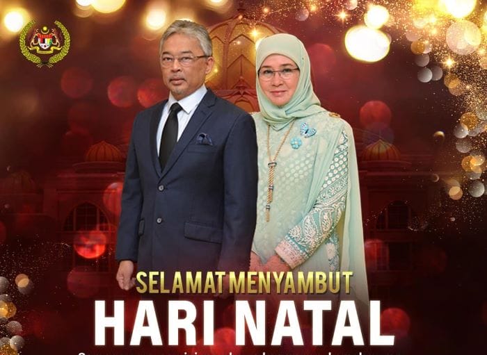 King And Queen, PM Wish Malaysians Happy Christmas