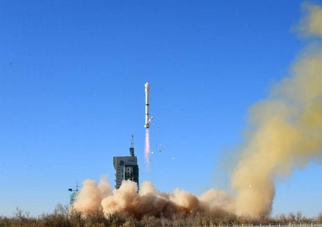 China helped Egypt send a remote-sensing satellite into orbit from the ...