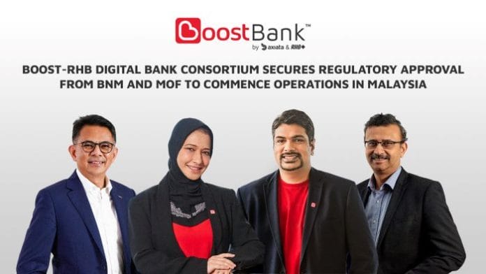 Boost, RHB Receives Digital Banking License From Bank Negara And MOF