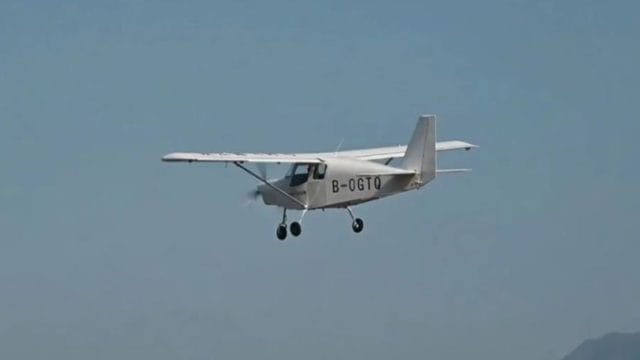 China's Electric Airplane Completes Maiden Flight