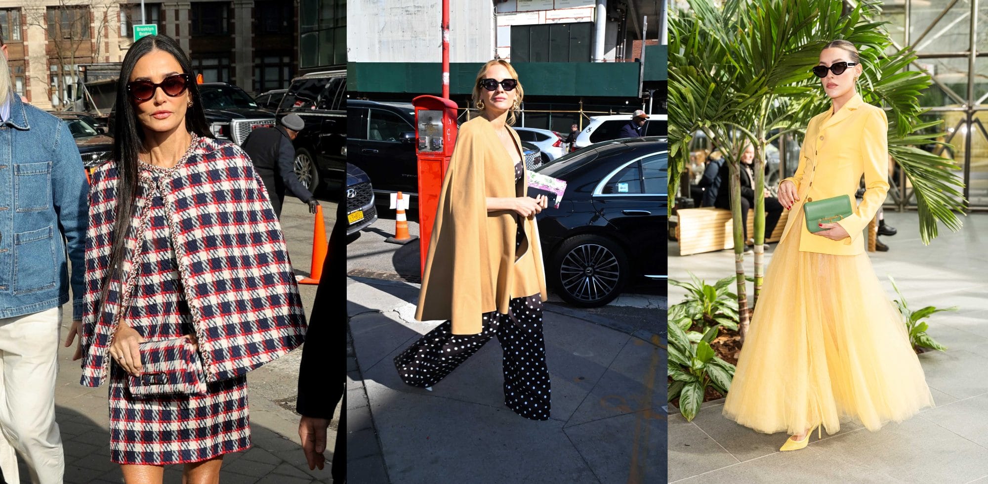 Demi Moore, Diane Kruger, Michelle Salas Shine In Carolina Herrera ...