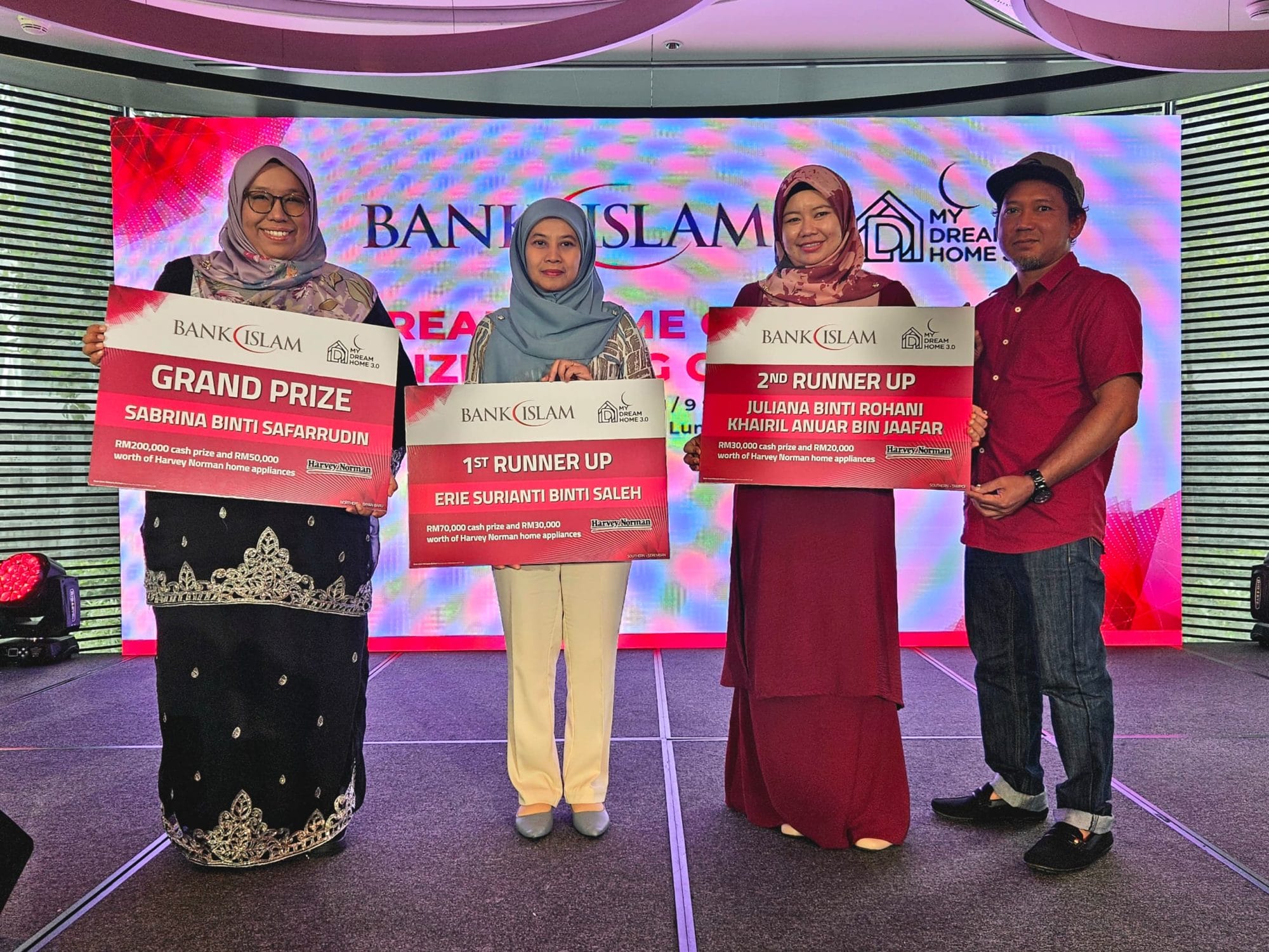 Bank Islam's My Dream Home Campaign 3.0 Winners Bring Home A Combined ...
