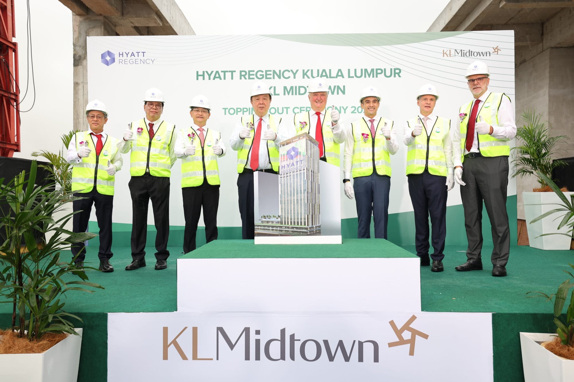 Hyatt Regency Kuala Lumpur Marks Milestone With Topping-Out Ceremony ...