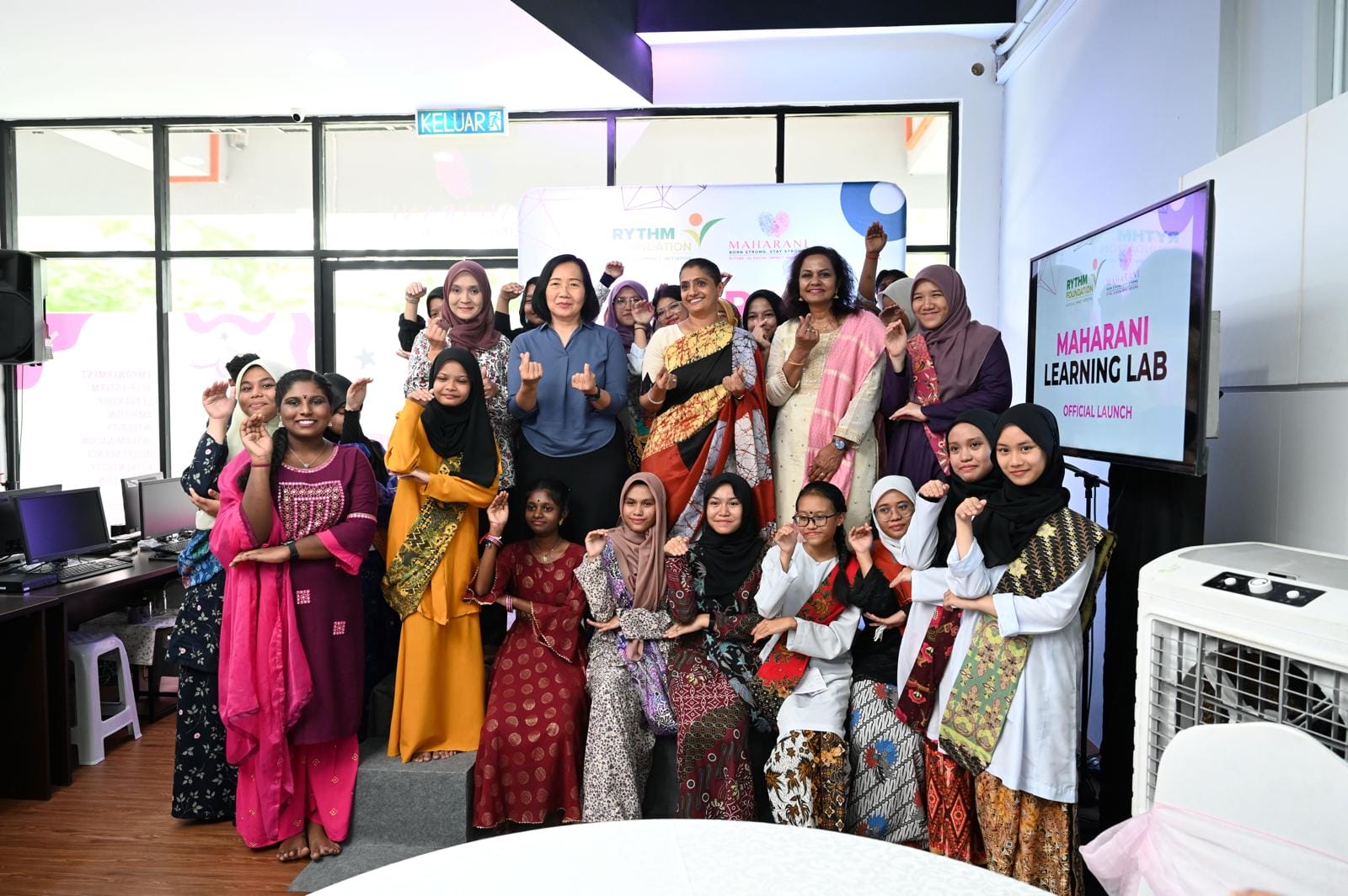 RYTHM Foundation Launches Maharani Learning Lab 2.0 To Empower Teenage Girls From B40 Families ...