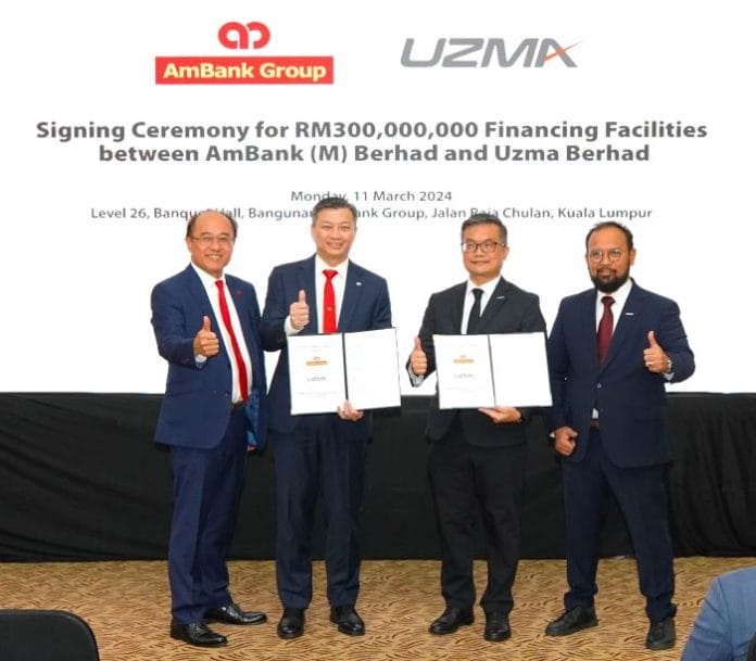 AmBank Grants Uzma RM300 Million Financing Facilities For Petronas Jobs