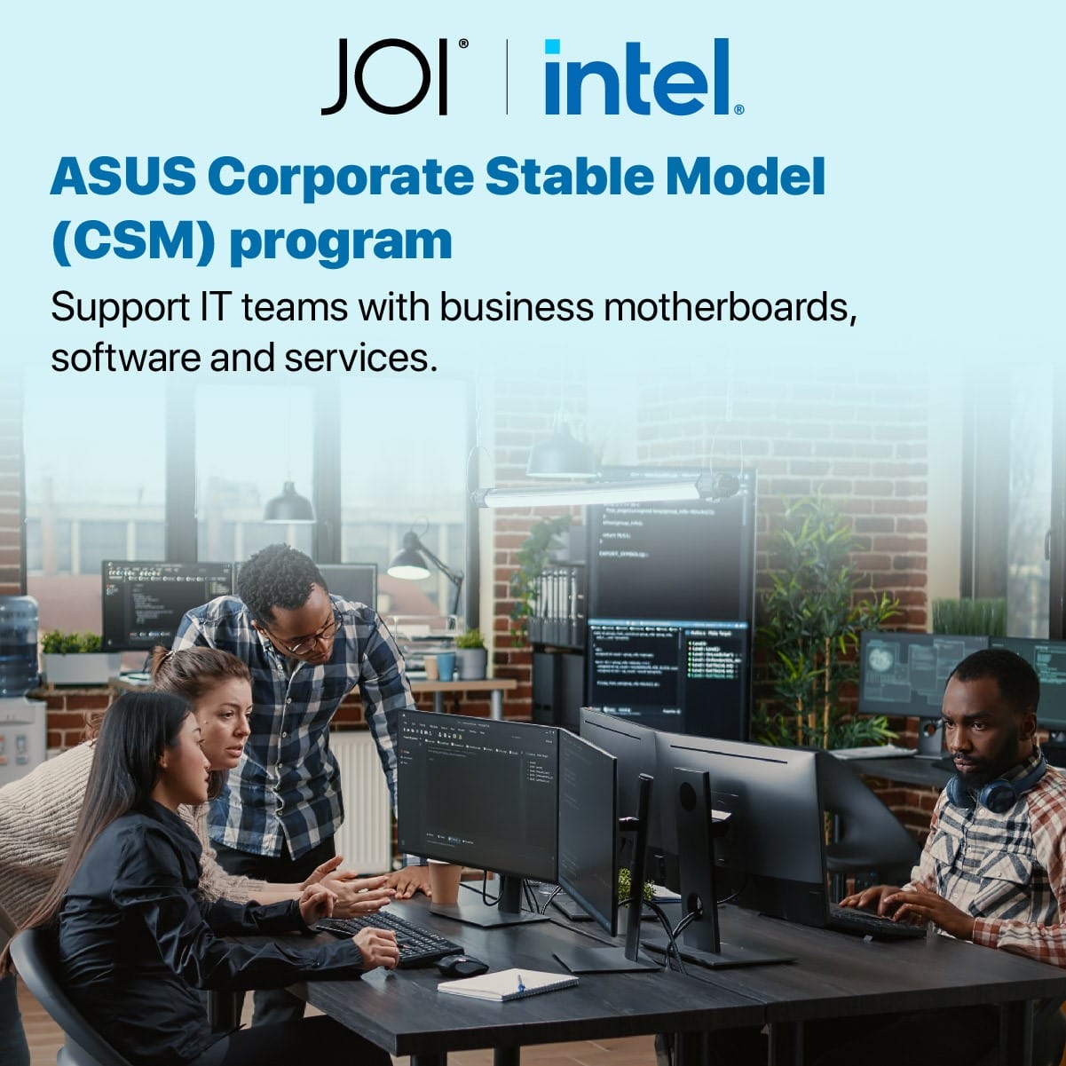 The JOI® PC Powered By ASUS CSM G4 Desktop Series Offers Exceptional Performance With Superb ROI ...