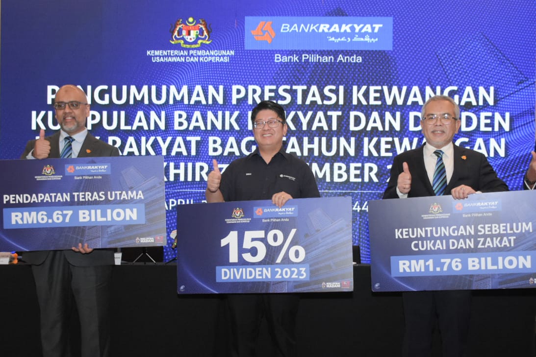 Bank Rakyat Declares 15% Dividend Payout Totaling RM424.62 Million