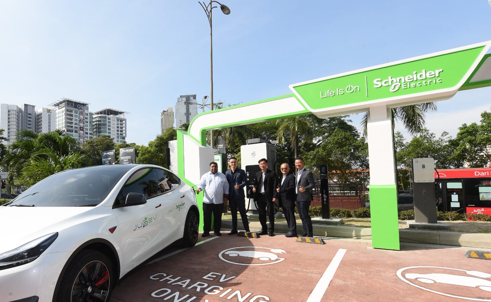 First Advanced DC Public EV Charging Hub In PJ Launched Jointly By ...