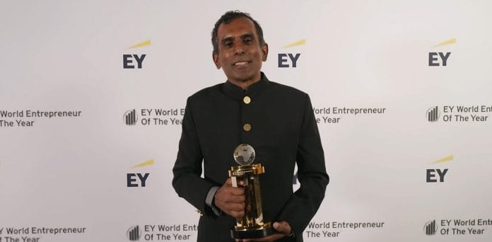 Vellayan Subbiah Named EY World Entrepreneur Of The Year 2024 ...