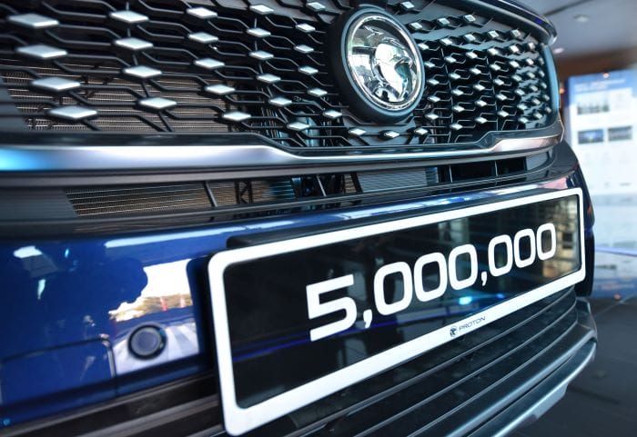 Proton Rolls Out It's 5 Millionth Car After 41 Years Of Production