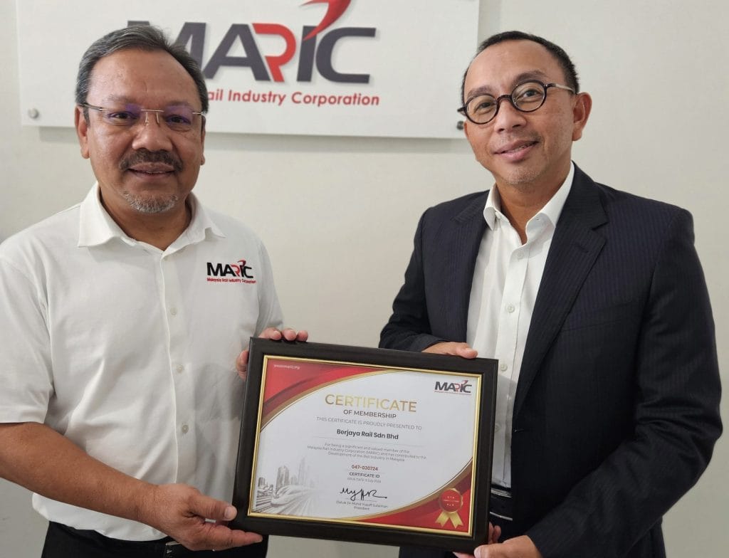 Berjaya Rail Joins MARIC - BusinessToday