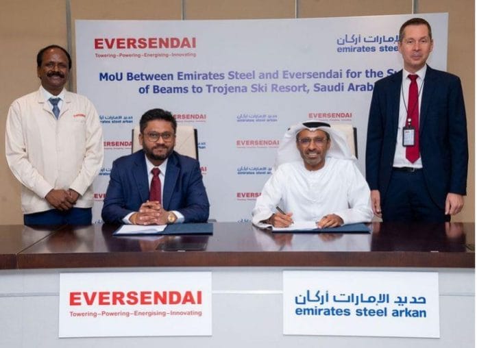 Eversendai Partners Emirates Steel On Ski Village Project