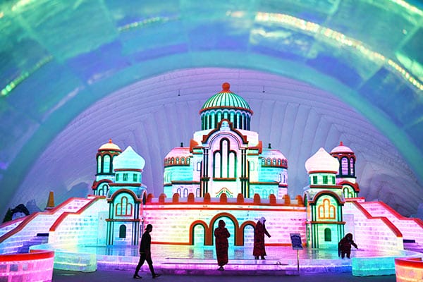 Worlds Largest Indoor Ice Theme Park Opens