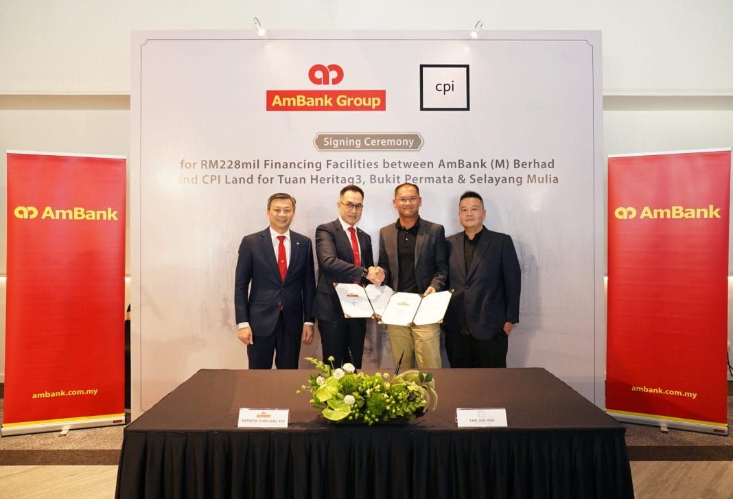 CPI Land Signs RM228 Million Financing Facilities With AmBank For 3 ...