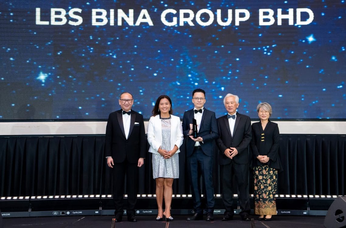 LBS Bina Group Berhad Wins Highest Growth In Profit After Tax Award ...