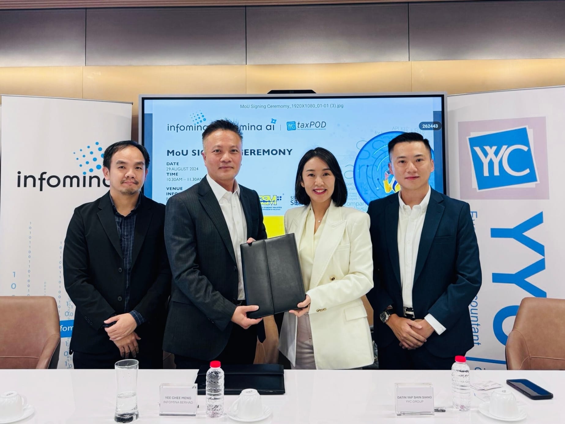 Infomina And YYC taxPOD Partner To Boost Corporate Transparency ...