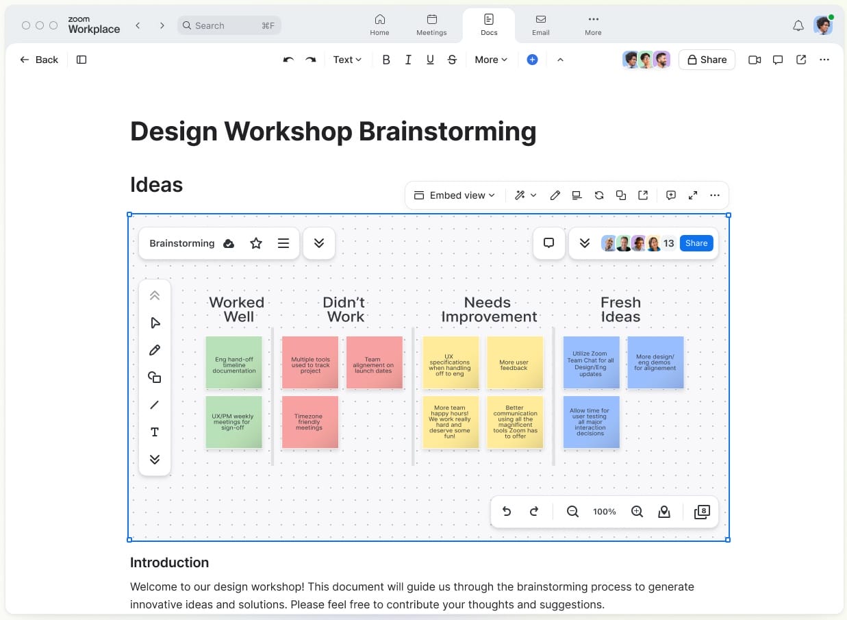 AI-first Zoom Docs debuts on Zoom Workplace, enhancing meeting ...