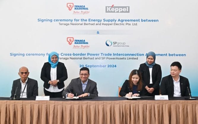 TNB Inks Deal With Keppel, SP PowerAssets For Cross-Border Energy Trade