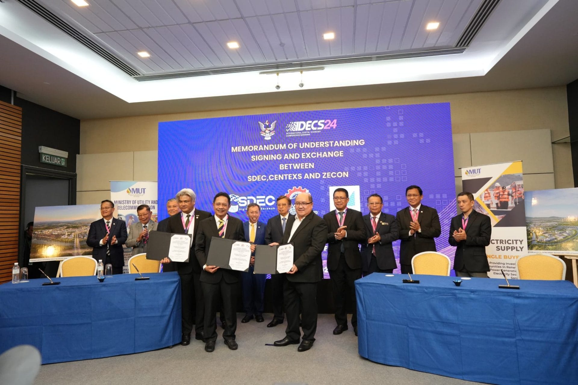 Zecon Partners SDEC And CENTEXS For 1,214HA Kota Petra Green Technology ...