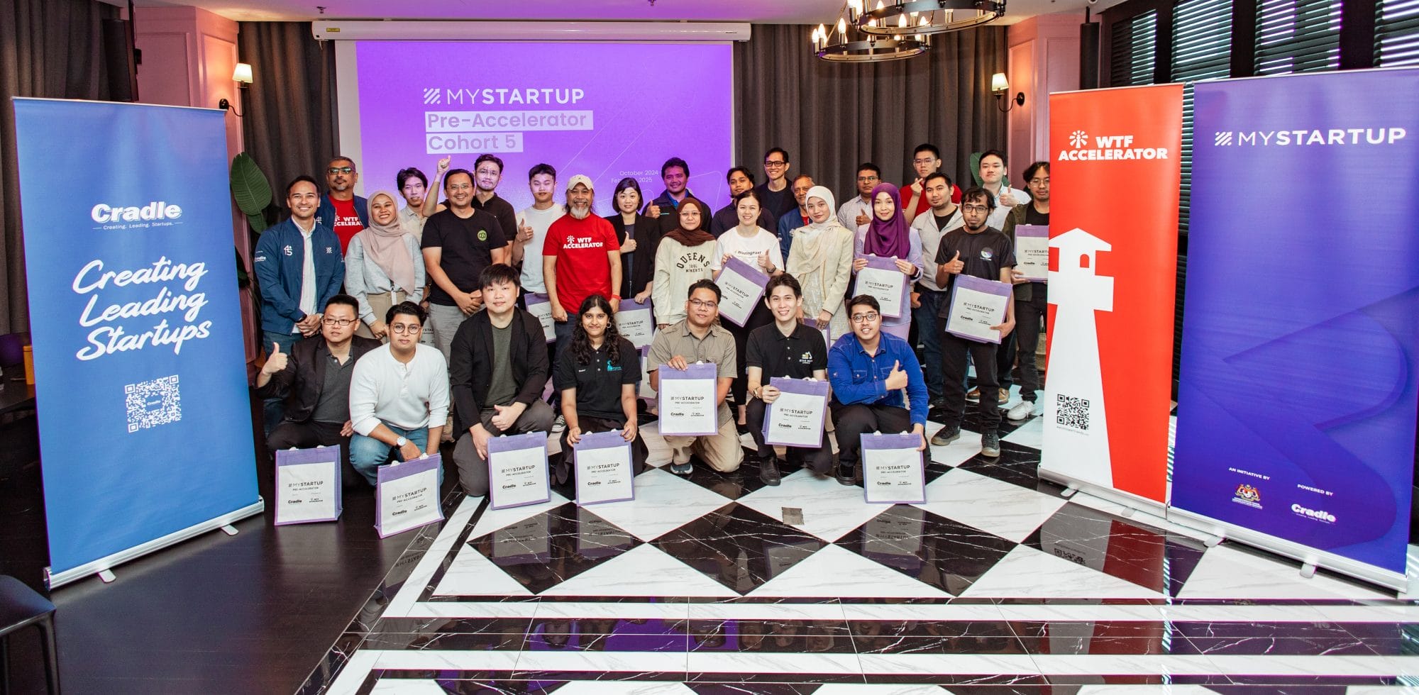 Cradle And WatchTower & Friends Unveil MYStartup Pre-Accelerator Cohort 5 - BusinessToday