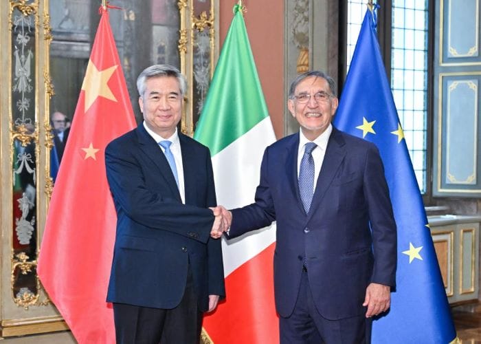Chinese senior official Li Xi met with Italian leaders this week to ...