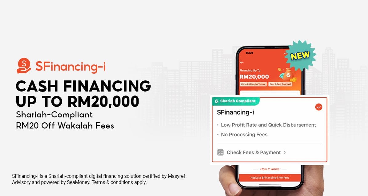 SeaMoney Debuts Shariah-Compliant SFinancing-i via Shopee - BusinessToday