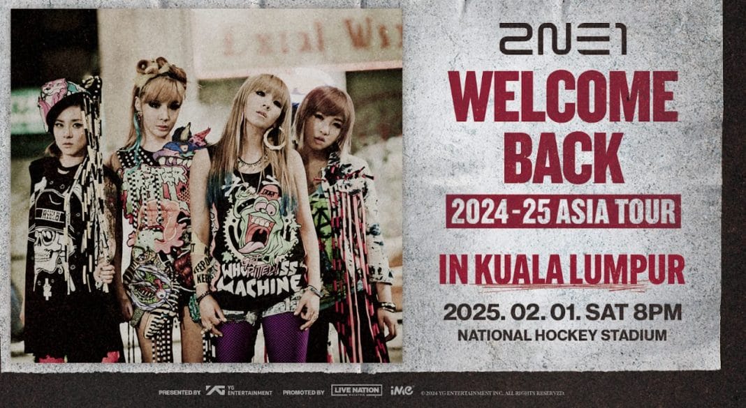 2NE1 Returns To Kuala Lumpur For ‘Welcome Back’ Asia Tour After 10 ...