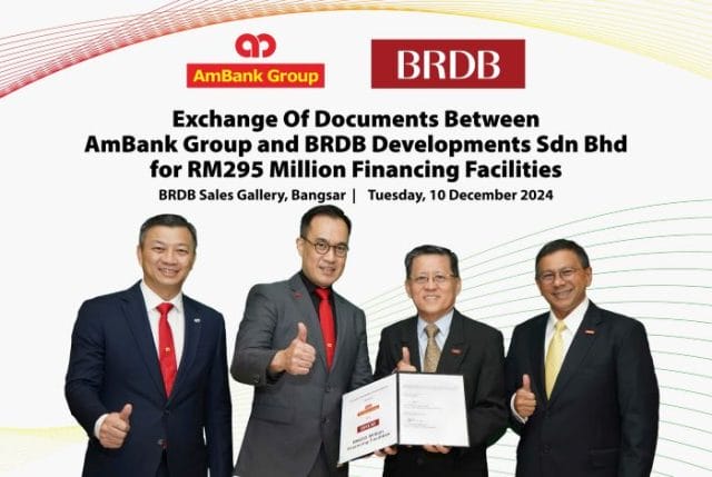 AmBank Lending RM295 Million For BRDB's Wisma Semantan Project