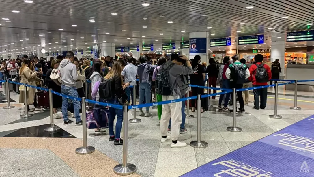 KLIA Testing QR Code For Malaysians At Immigration