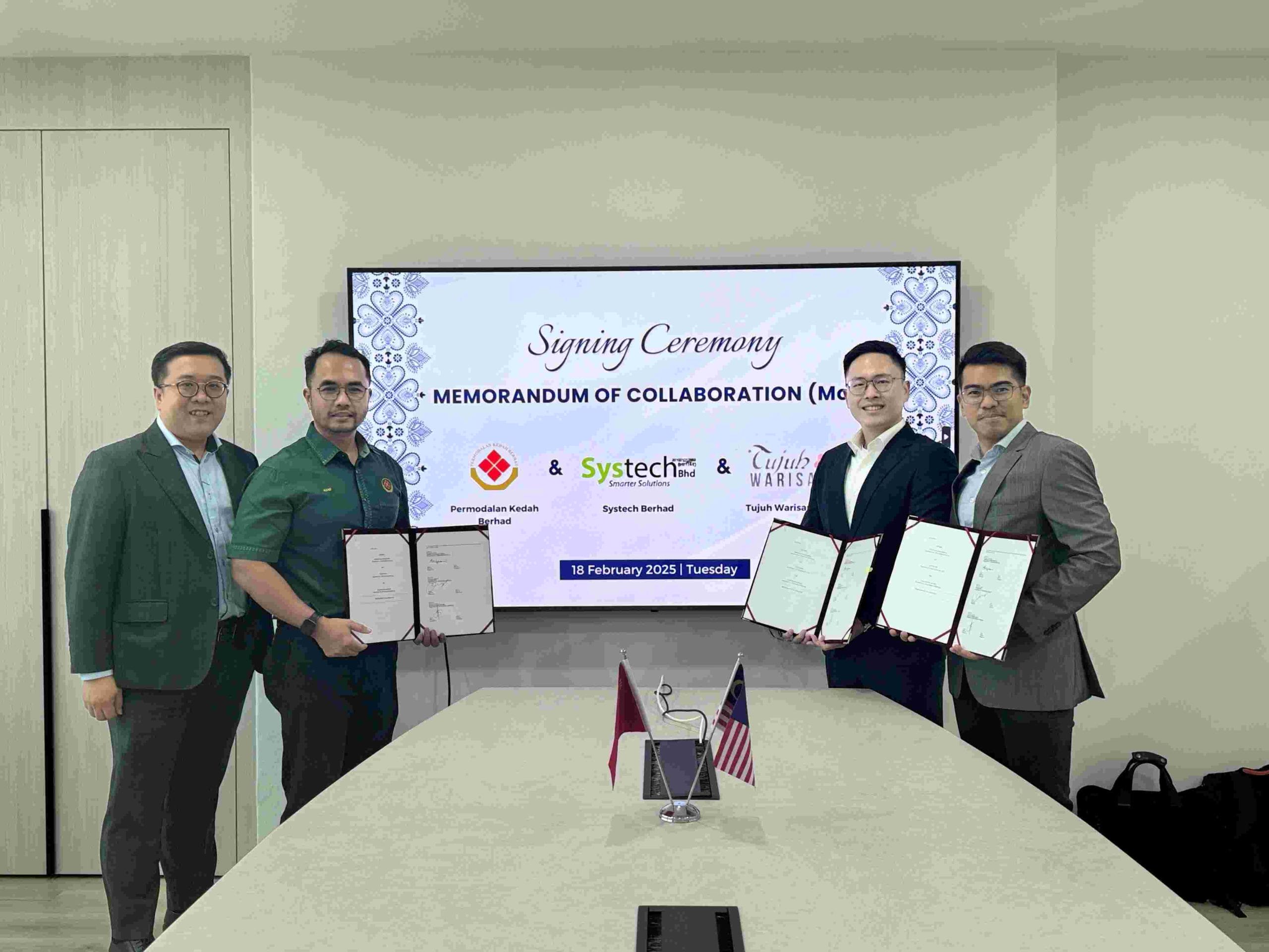 Systech Partners PKB And TWSB For AI-Powered DCs Development In Kedah ...
