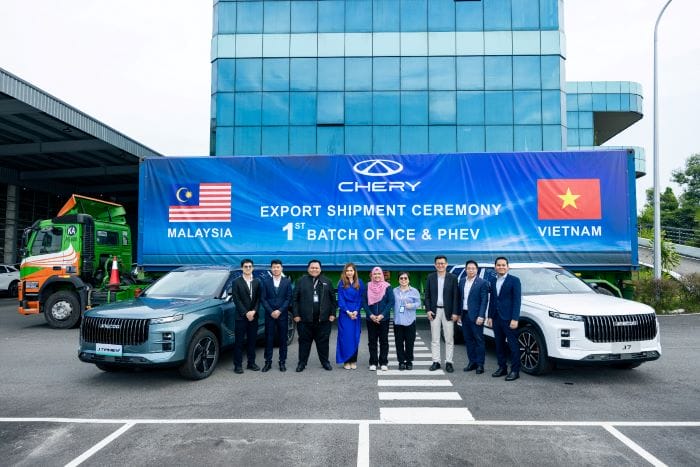 Chery Malaysia To Start Exporting Vehicles To Southeast Asia