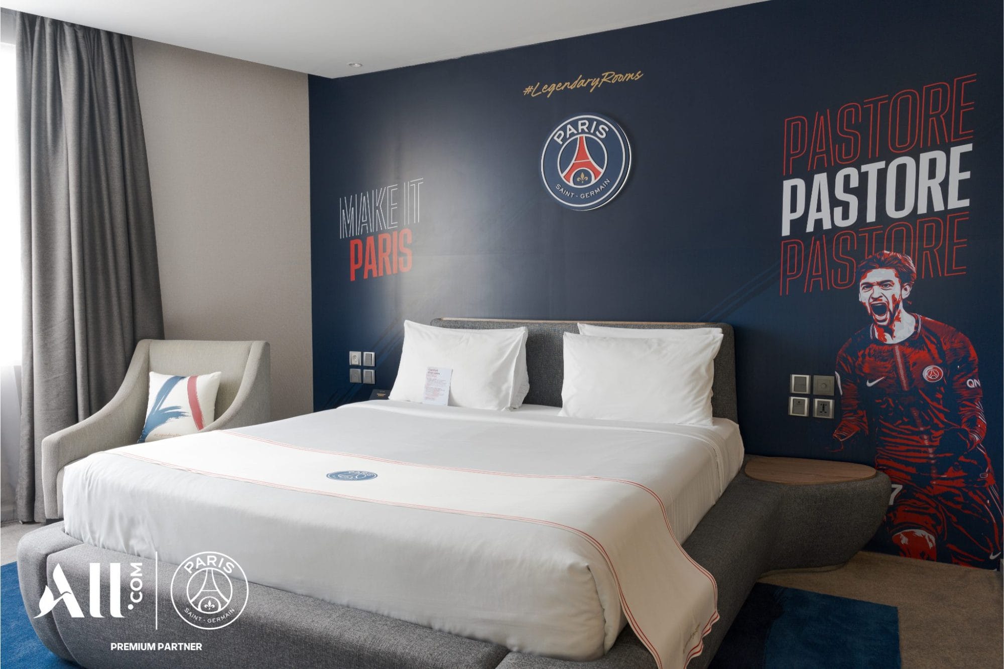 Novotel & PSG Score with Immersive 'Legendary Rooms'