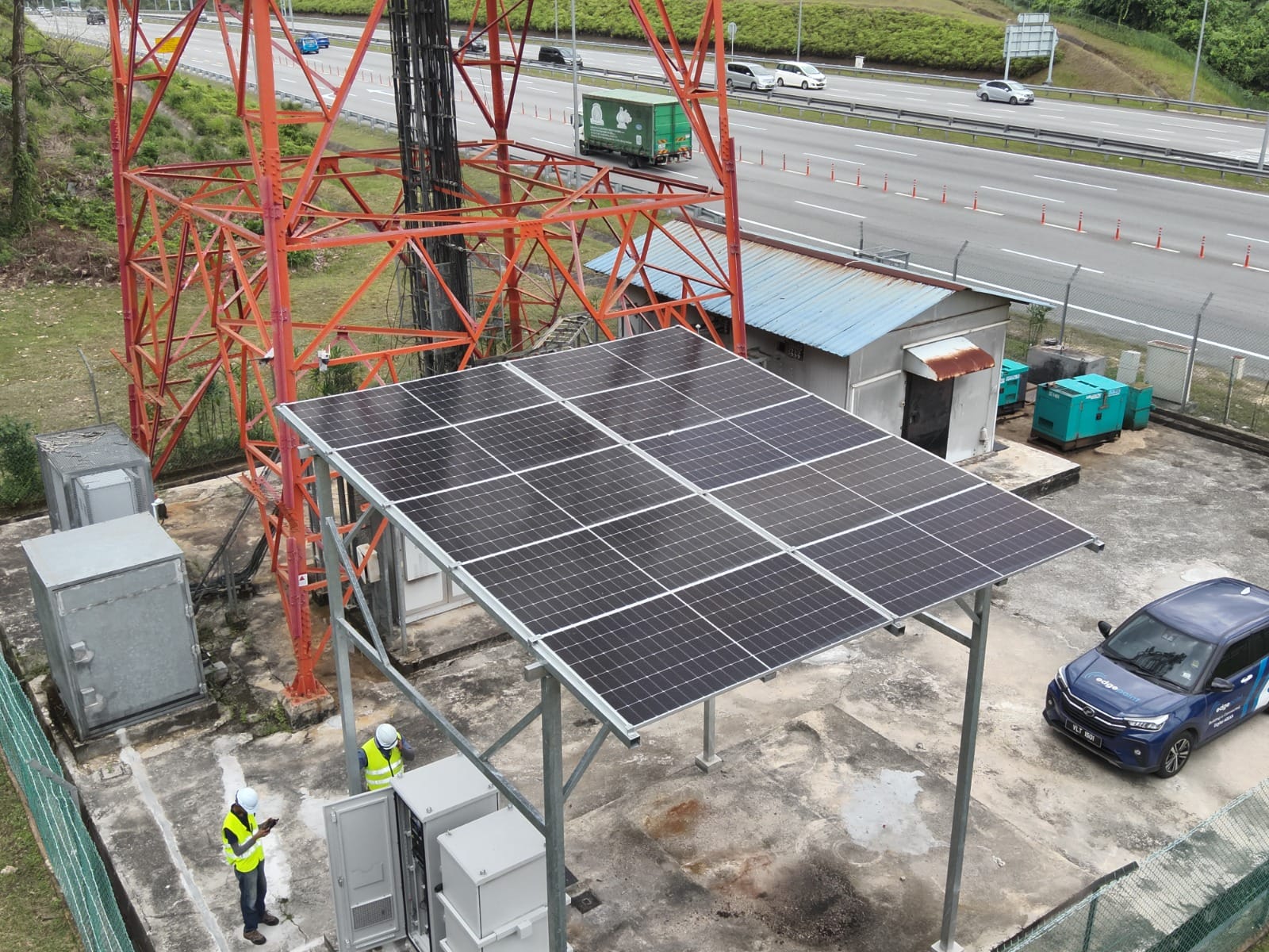 EdgePoint Towers Pioneers Solar Hybrid Telecom Site - BusinessToday