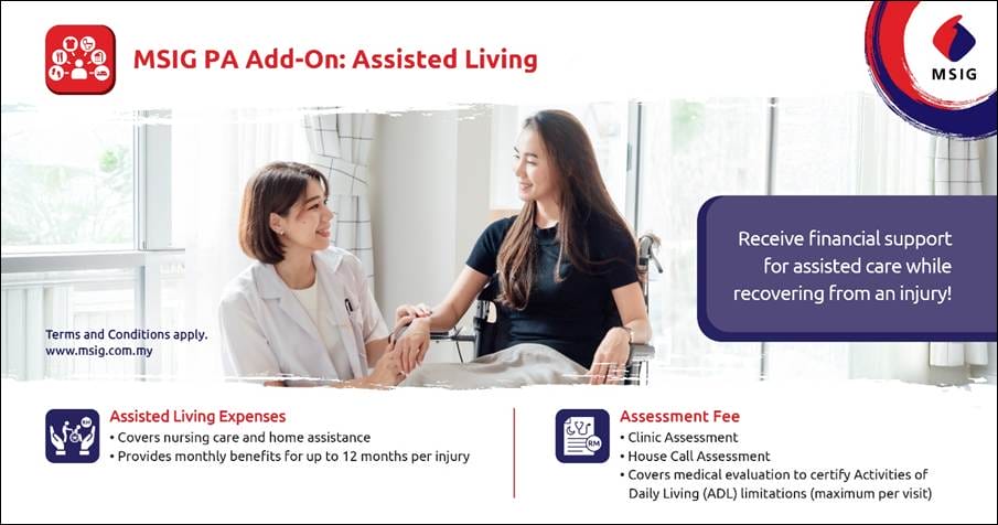 MSIG Introduces Innovative Assisted Living Insurance Add-On